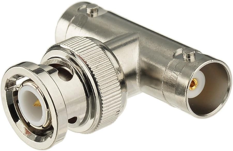 Amazon.co.jp： BNC分岐コネクター メス⇔メス⇔オス T分岐コネクター BNC-JJP 分配・接続・変換・中継用 DIY [2個セット]: 家電・カメラ
