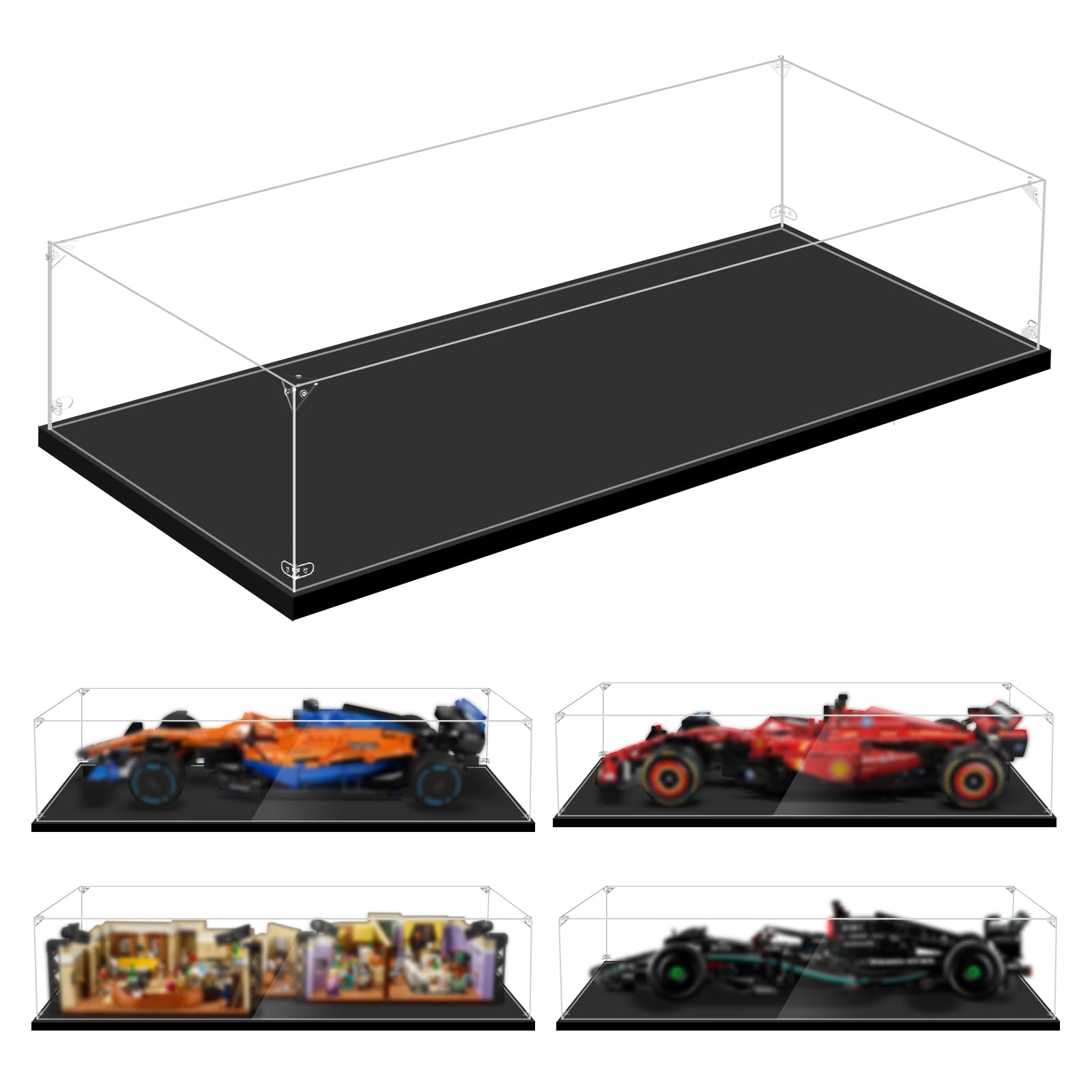 LILIKAKA Display Case for Lego 42206 Oracle Red Bull Racing RB20 F1 ...
