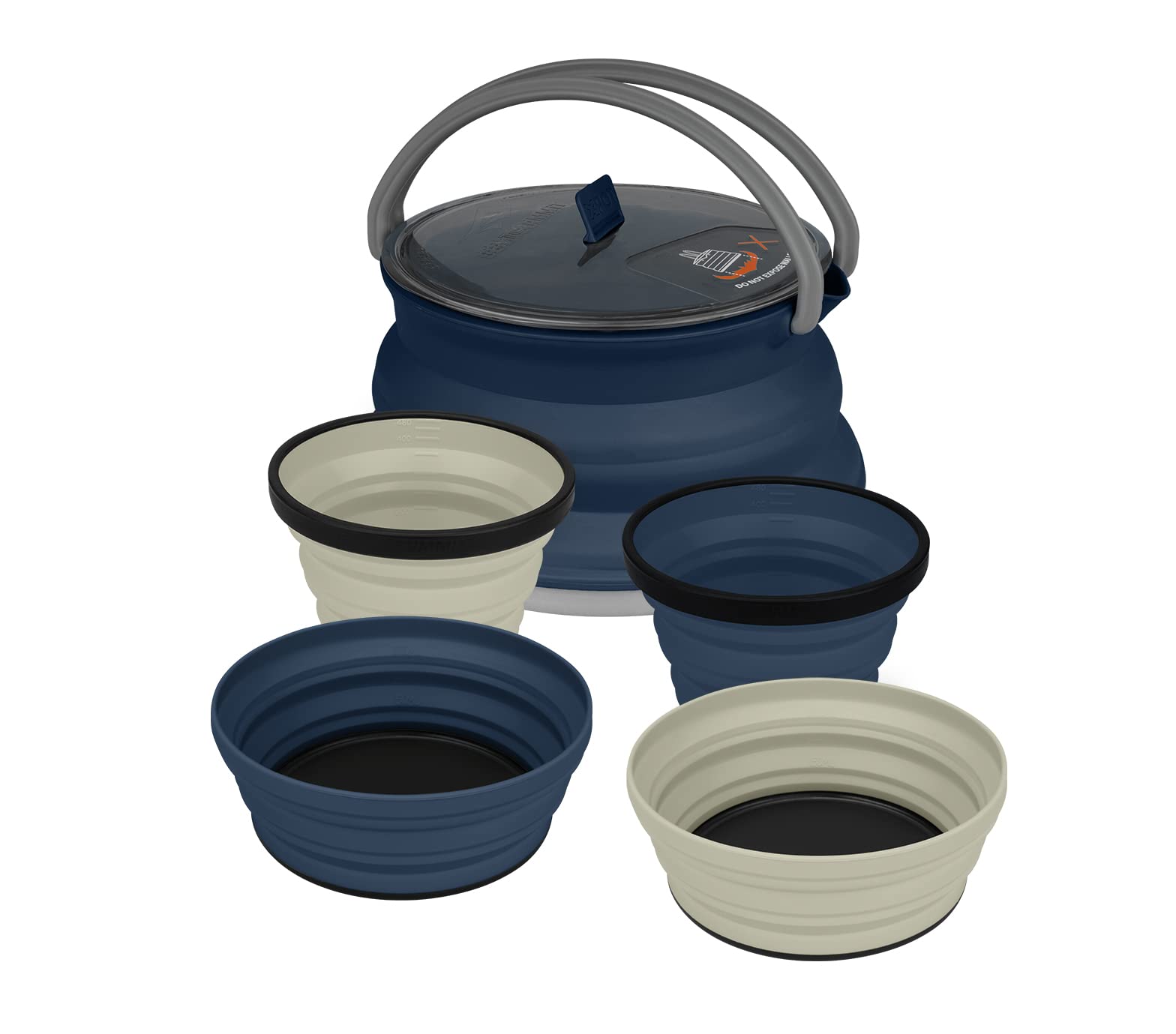 Mua X-Set 2-Person Collapsible Camping Cookware Set trên Amazon Mỹ ...