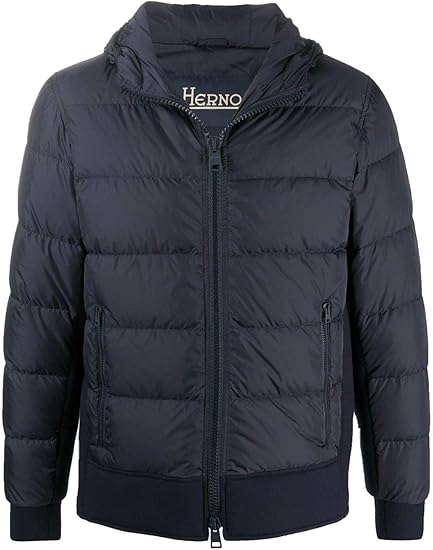 Herno Luxury Fashion Uomo PI0635U120049200 Blu Poliammide Piumino | Autunno-Inverno 20: HERNO ...