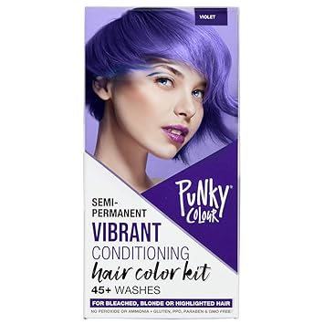 Amazon.com : Punky Colour Box Kit Violet - For Bleached, Blonde or ...