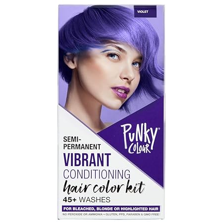 Amazon.com : Punky Colour Box Kit Violet - For Bleached, Blonde or ...