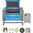 Amazon.com: OMTech 60W CO2 Laser Engraver with LightBurn & Water ...