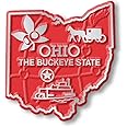 Amazon.com: Indiana Small State Magnet by Classic Magnets, 1.6" x 2.3 ...