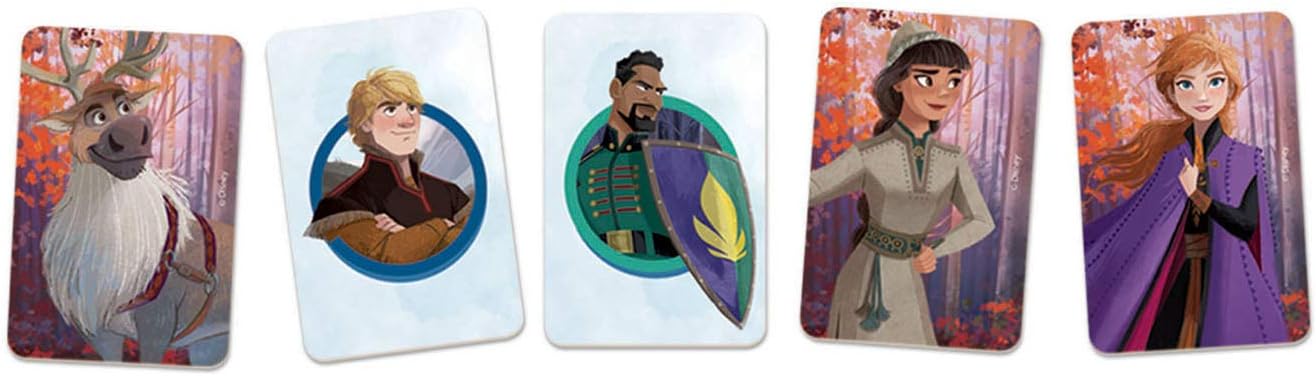 Educa Borras-Frozen II Die Poderes de Elsa Board Game with Light and ...