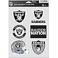 Amazon.com: WinCraft NFL Decal Sticker Multi Use 6 Set 19x14cm Las ...