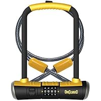 Amazon.com : ONGUARD Bulldog Combination U-Lock Cable Combo, Black ...
