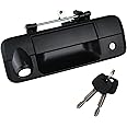 Amazon.com: Osompar Tailgate Handle with Rear Camera Hole Key Lock ...