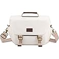 Amazon.com : SMRITI Canvas DSLR Camera Bag, Camera Messenger Bag for ...