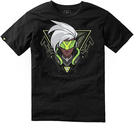Amazon.com : League of Legends Official Project Ekko Tee : Clothing