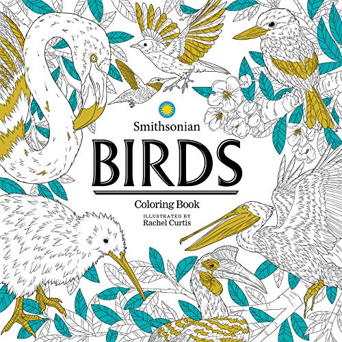 Amazon.com: Birds: A Smithsonian Coloring Book: 9781684058235 ...