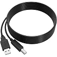 Amazon.com: XMHEIRD USB Printer Cable Cord for EPSON ECOTANK ET-2400 ET ...