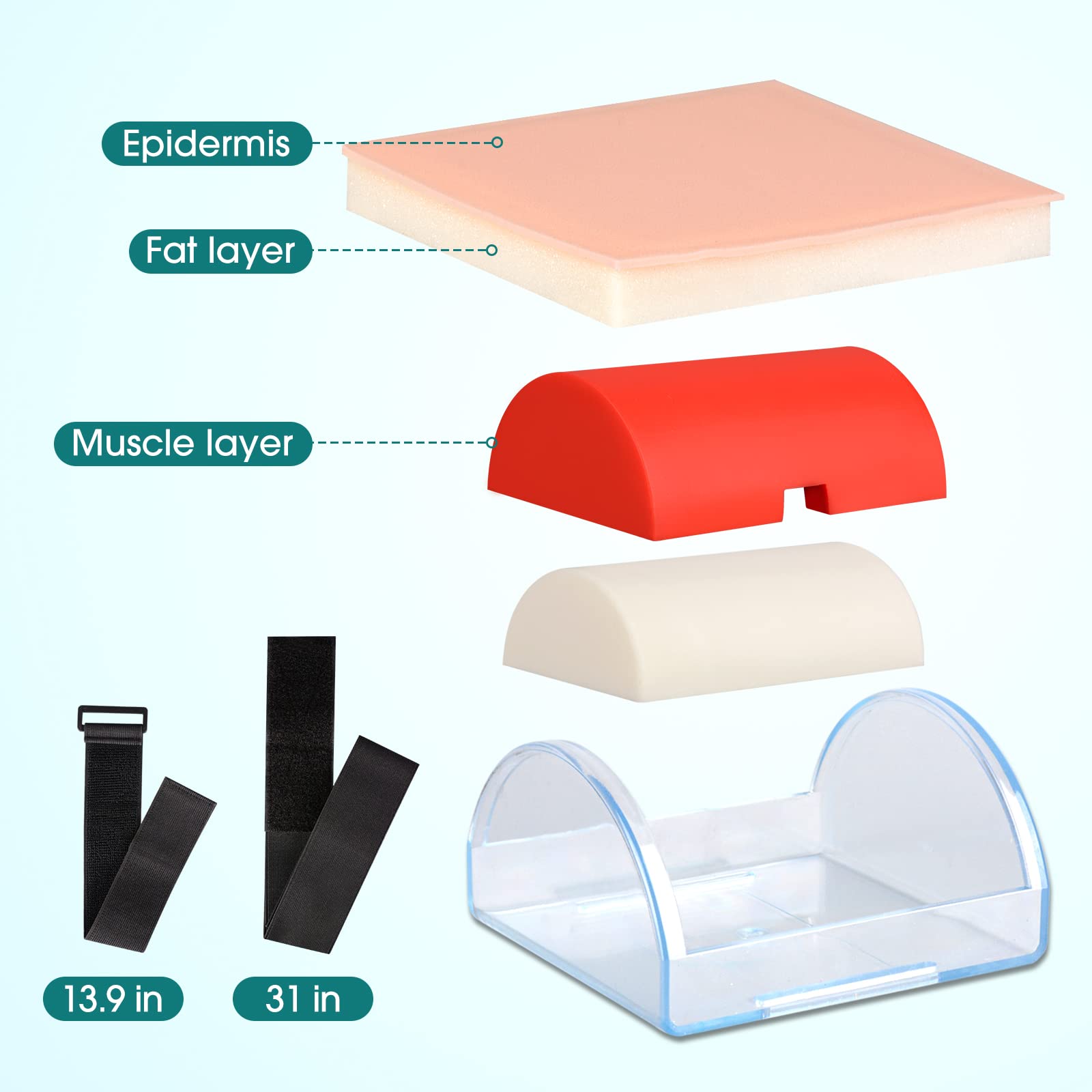 Mua IM,SQ Injection Practice Pad Model with Skin, Subcutaneous Tissue ...