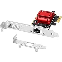 Amazon.com: Vogzone 2.5Gb PCIe Network Adapter Realtek RTL8125B, 2500/1000/100Mbps Gigabit ...