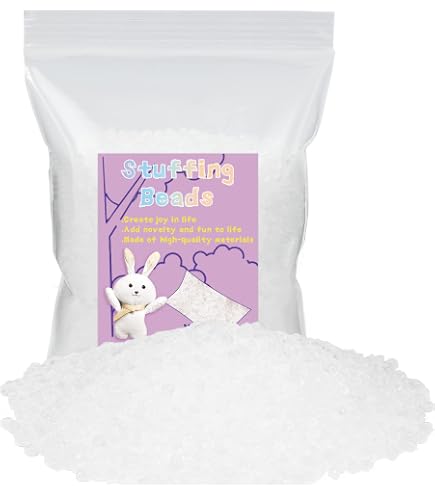 Pillow Stuffing Poly-Fil Mini Bead Filler - 20 Oz Polystyrene Stuffing ...