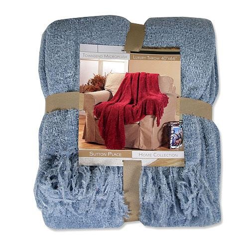 Amazon.com: Sutton Place Home Collection Townsend Micro plush Luxury ...