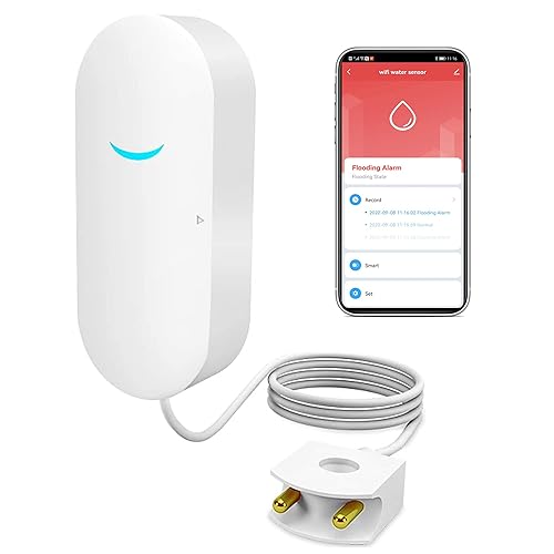 Wifi Water Sensor Leak Detector: Smart Water Leak Detector, TUYA Smart ...