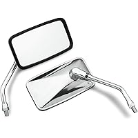 Amazon.com: Bikemaster Mirror Stainless Steel Left or Right (Universal ...