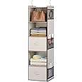 Amazon.com: YOUDENOVA Hanging Closet Organizer, 5 Tier Hanging Closet ...