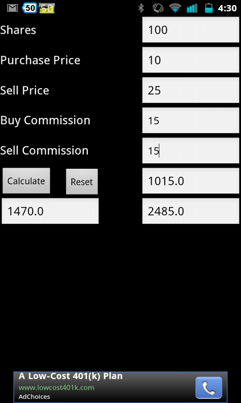 Stock Calculator:Amazon.com:Appstore for Android