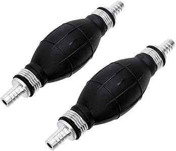 Amazon.com: VELIKE 2Pcs 10mm 3/8" Black Primer Bulb Fuel Transfer ...