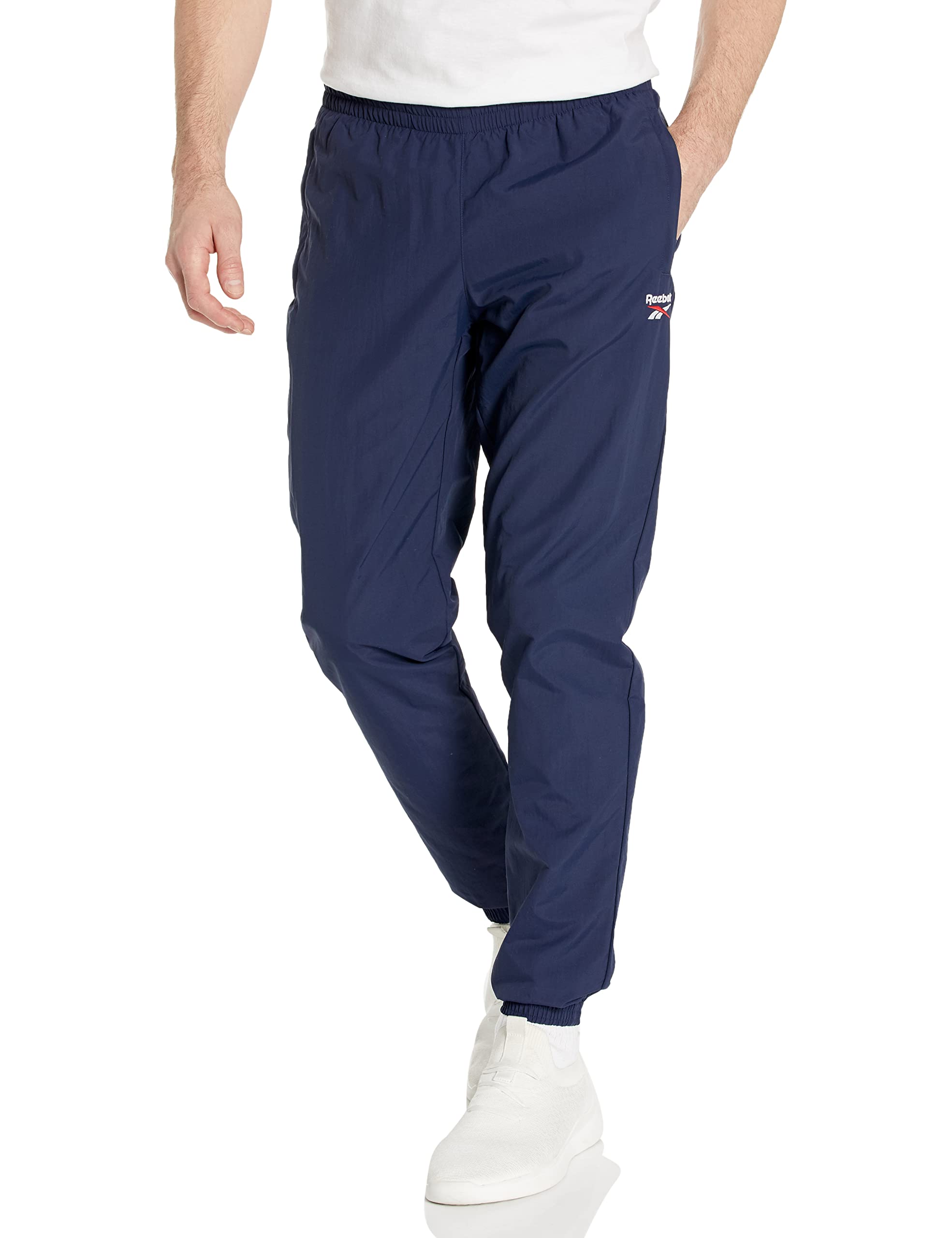 Reebok Men's Standard Classics Track Pant, Vector Navy, Medium