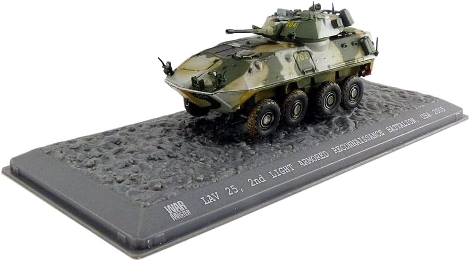 solido S7200506 2005 GDLS LAV-25 Die-Cast Model, 1:72 Scale – BigaMart