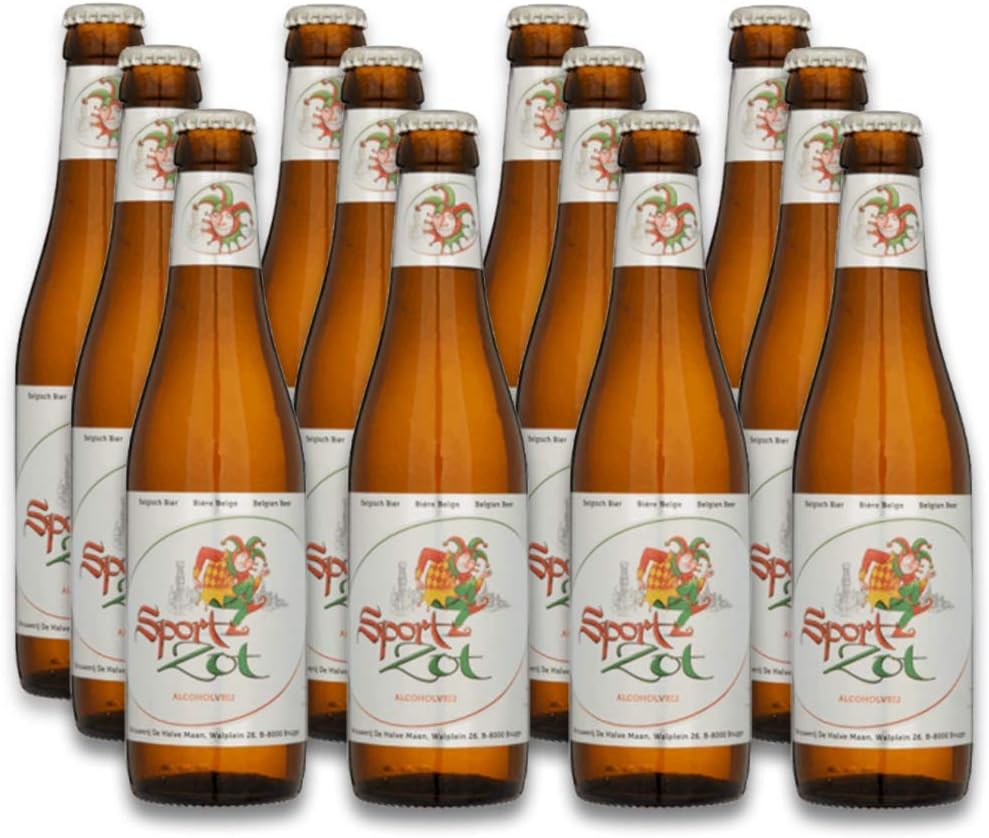 Brugse Zot 'Sport Zot' Alcohol Free Belgian Blonde Ale (6): Amazon.co ...