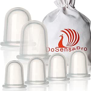 Amazon.com: Cupping Therapy Set Massage Cups - by DoSensePro. 6 ...