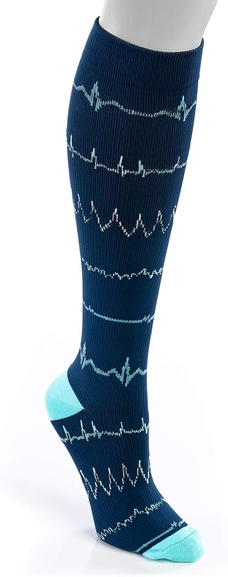 Amazon.com: Nurseology Compression Socks for Nurses - Comfortable Nurse ...