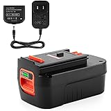 Amazon.com : Replacement Battery with Charger for Black+Decker, 3700mAh Battery Compatible with ...