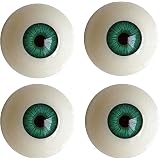 Amazon.com: Realistic Acrylic Eyeball, 2 Pairs Plastic Hollow Eyeball ...