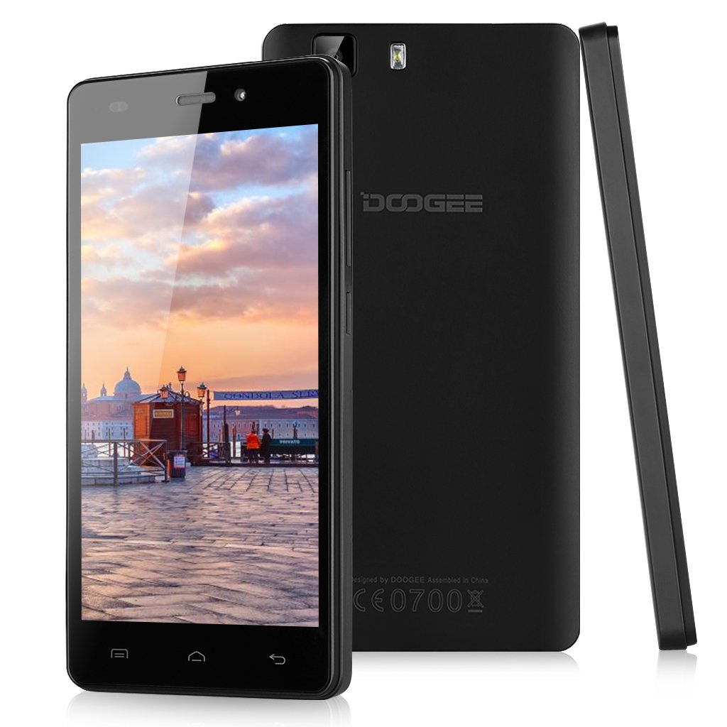 Doogee X5 - Smartphone Libre 3G Android 5.1 (Quad Core, 5.0" IPS 1280*720 HD, 1GB RAM, 8GB ROM ...