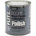 Flitz CA 03518-6 Blue Metal, Plastic and Fiberglass Polish Paste, 2.0 ...