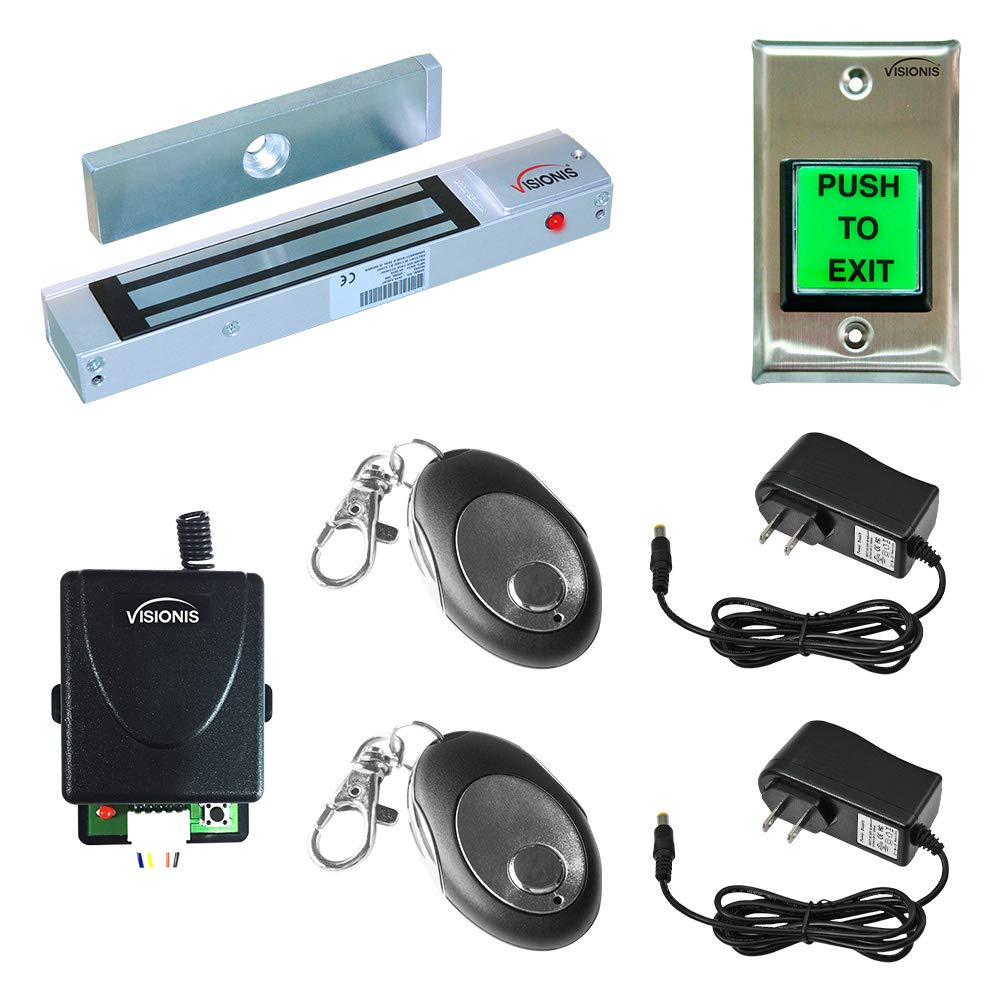 Door Access Control System With Electric Magnetic Lock On Wireless Receiver Remote at Marilyn ...