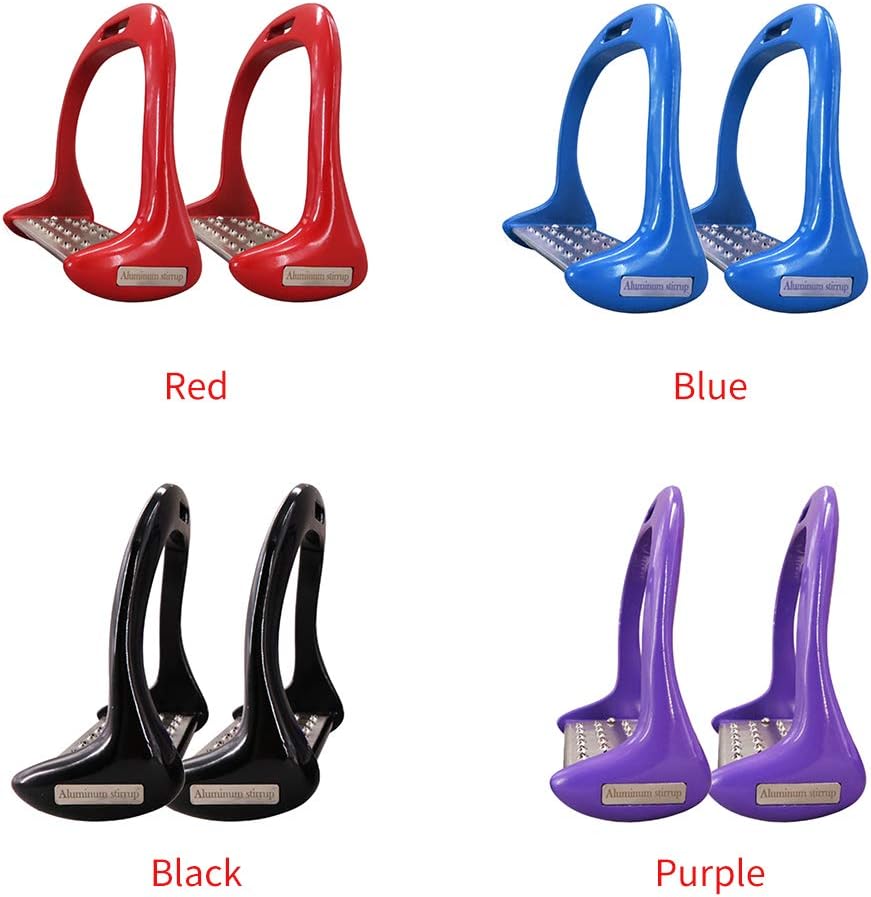 Happymore Horse Stirrups – Horse Riding Safety Stirrups English Anti ...