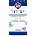 Amazon.com: TUCKS Medicated Cooling Pads, 200 Count - Witch Hazel Pads ...