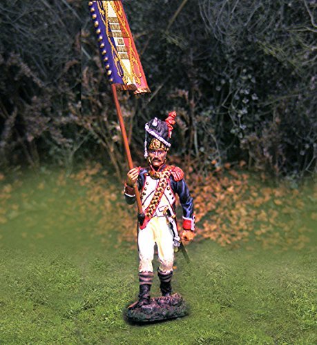 Napoleonic Toy Soldiers French Infantry Old Guard Flag Bearer ...