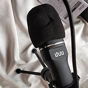 Uhuru UM-SF777 USB Condenser Gaming Microphone, Computer Mic Kit for ...