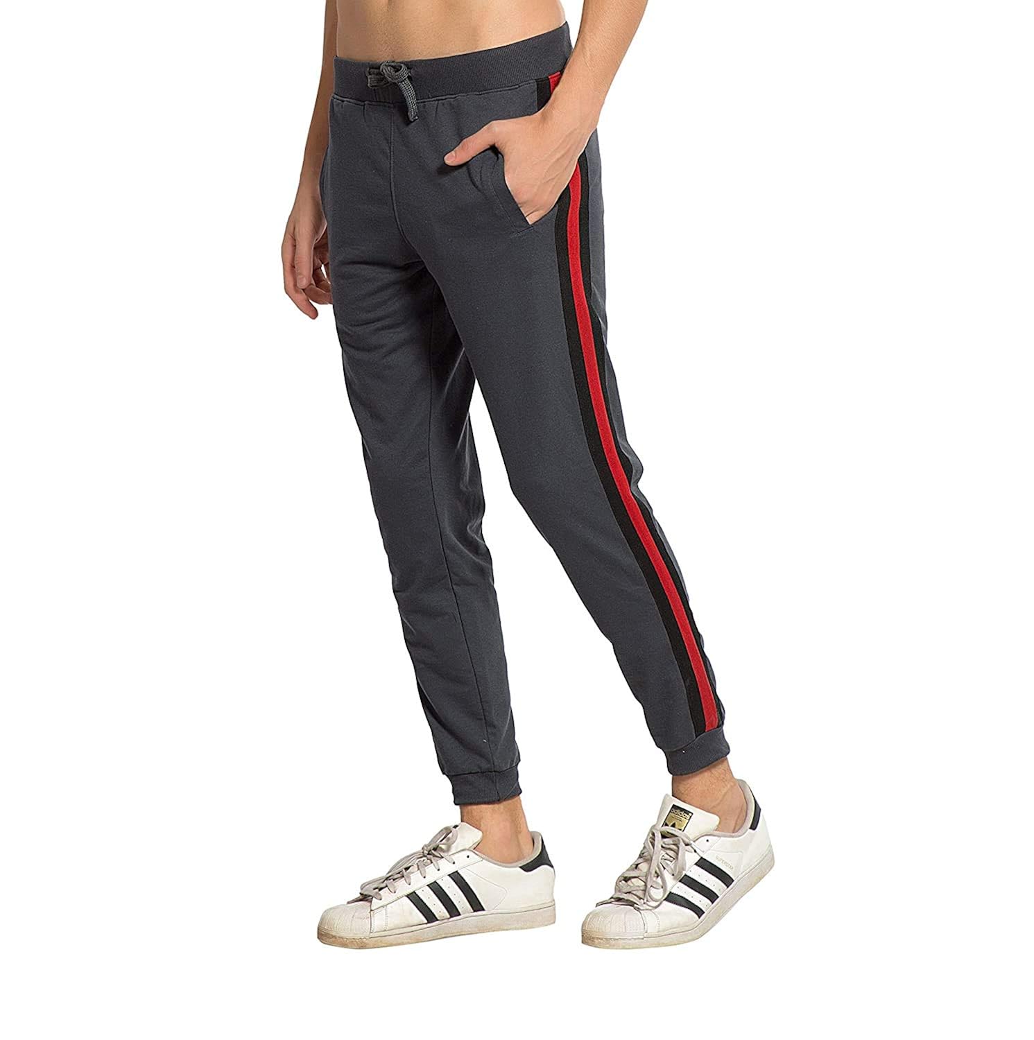 Buy Worlds Sports Wear Men Solid Regular Polyester Joggers () at Amazon.in