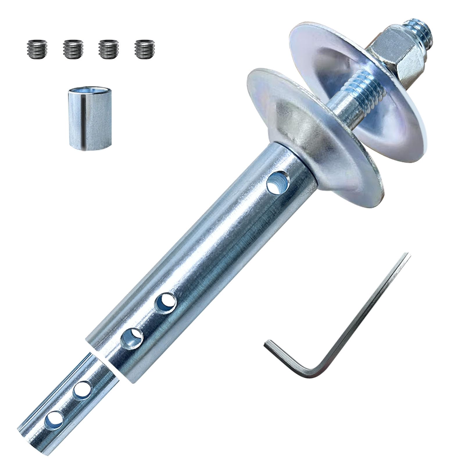 Neeki Bench Grinder Motor Shaft Extension for Polishing, 1/2" and 5/8 ...