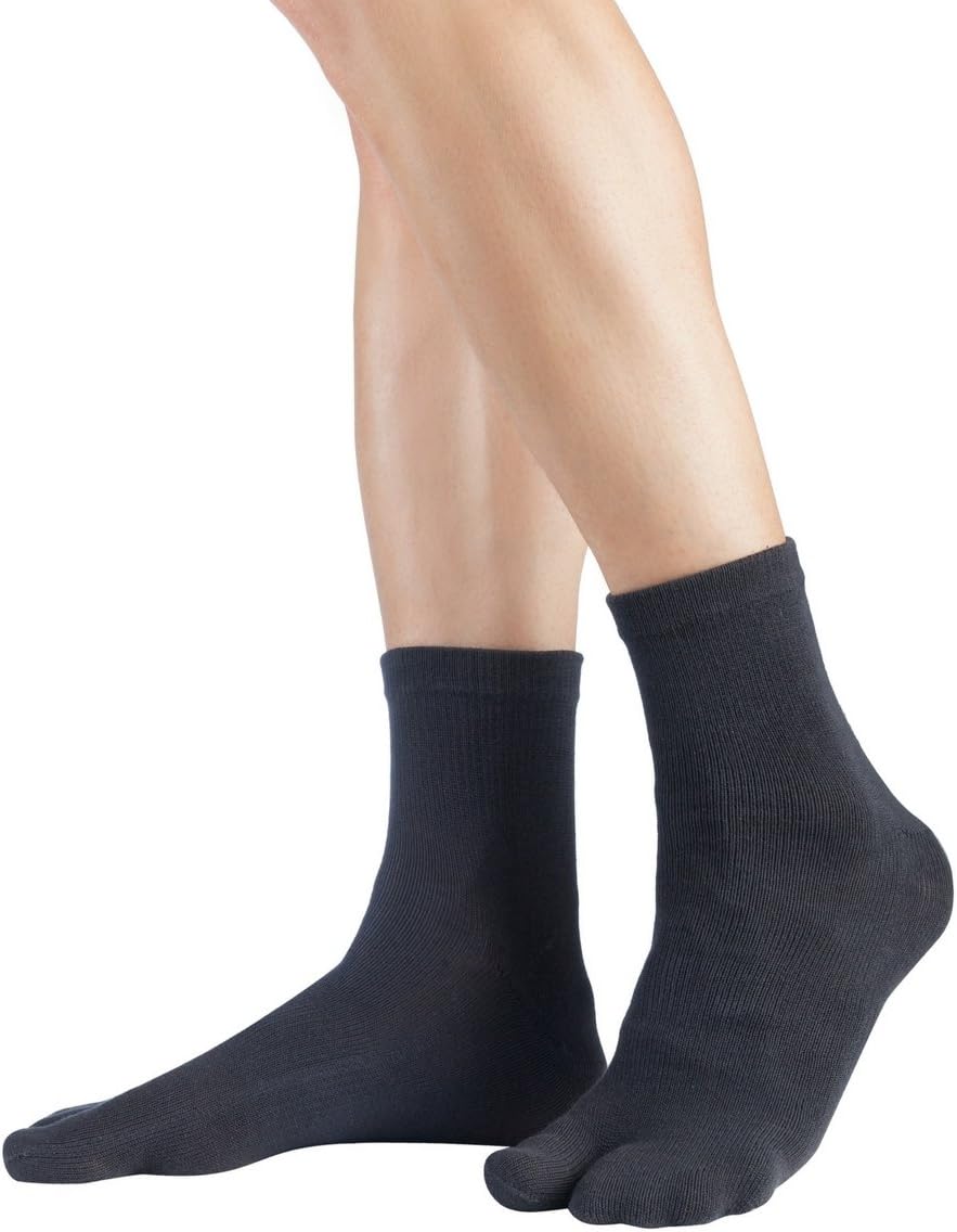 Knitido Traditionals Tabi | Short Split Toe Socks in Cotton: Amazon.co ...