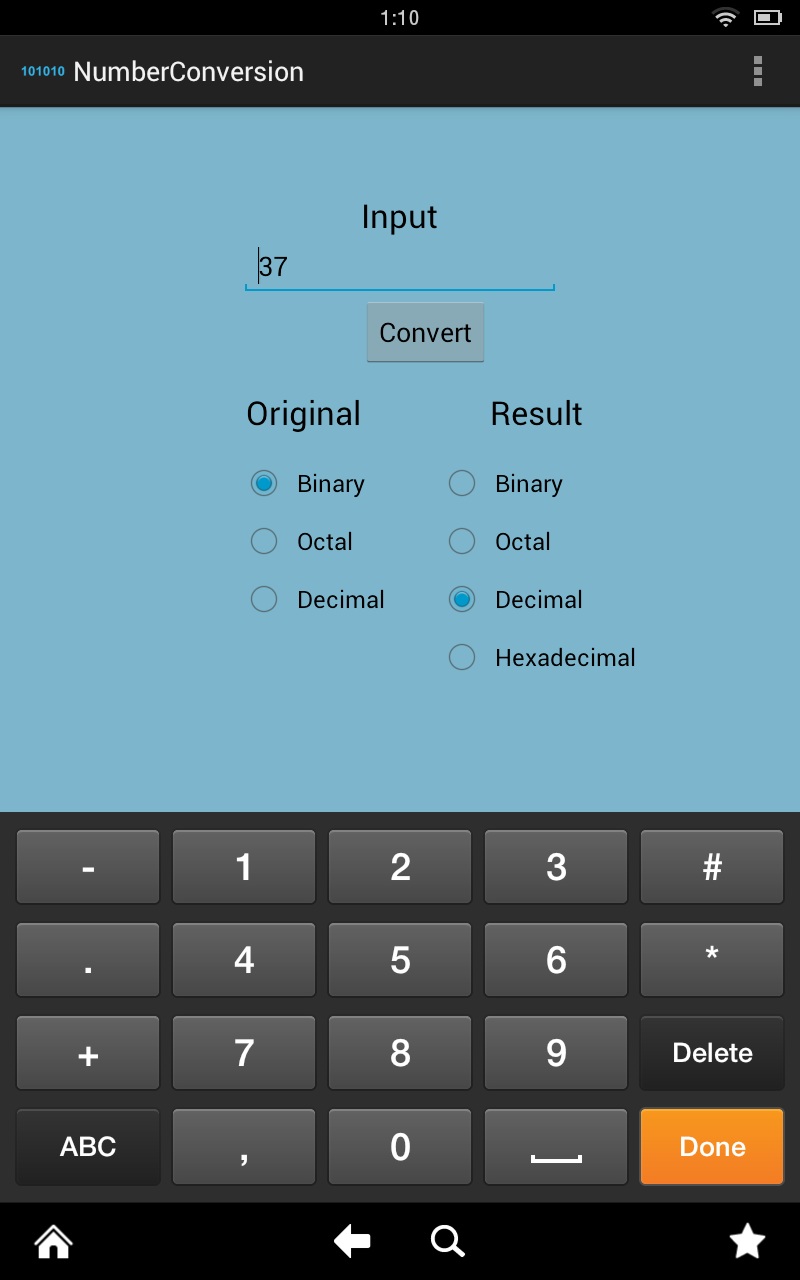 Number Base Conversion:Amazon.com:Appstore for Android