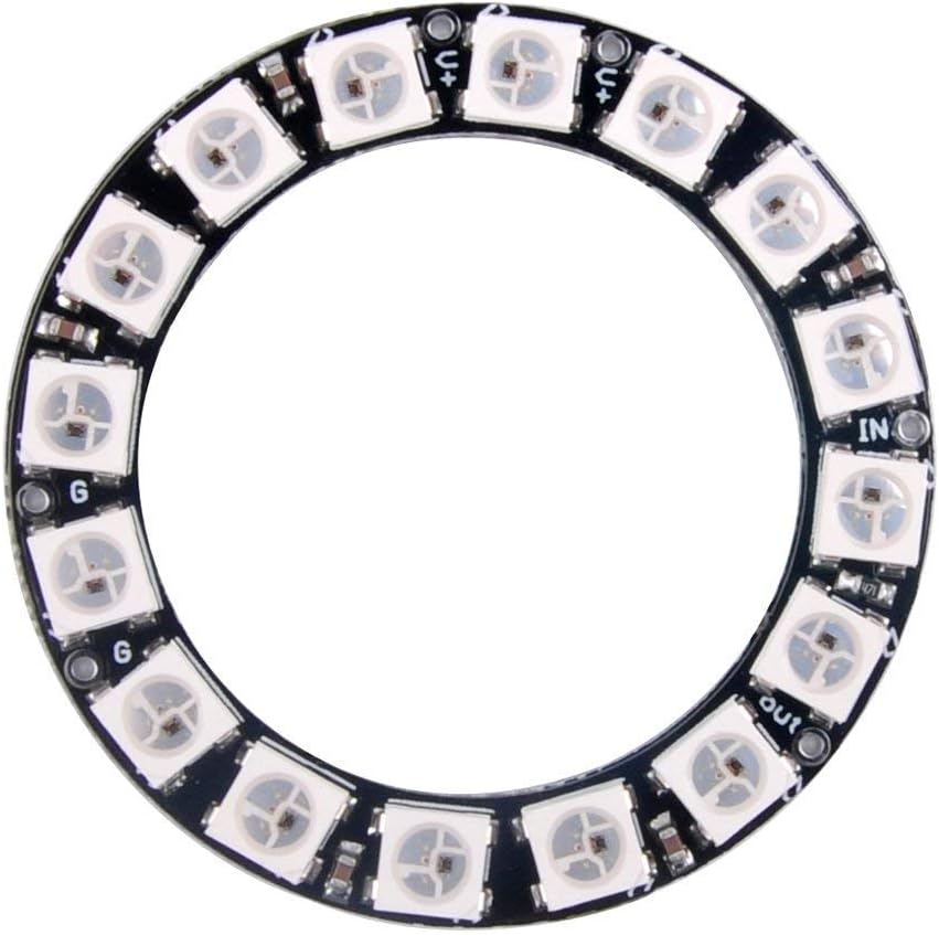 NEOPIXEL 1463 Ring – 16 Pixel – RGB LED w/Integrated Drivers – BigaMart