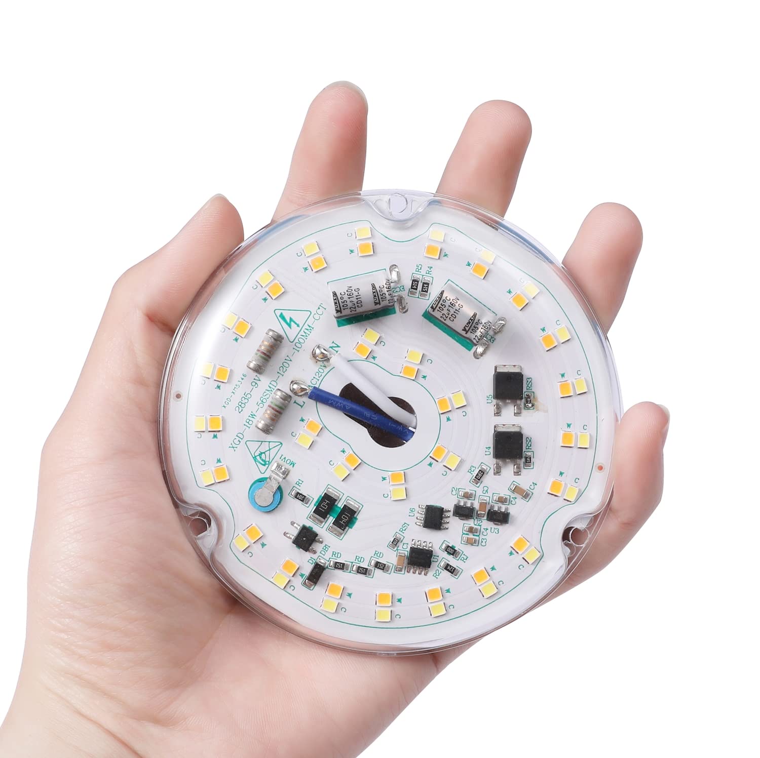 Mua 2-Pack 3.93'' LED Retrofit Light Kit for Ceiling Flush Light ...