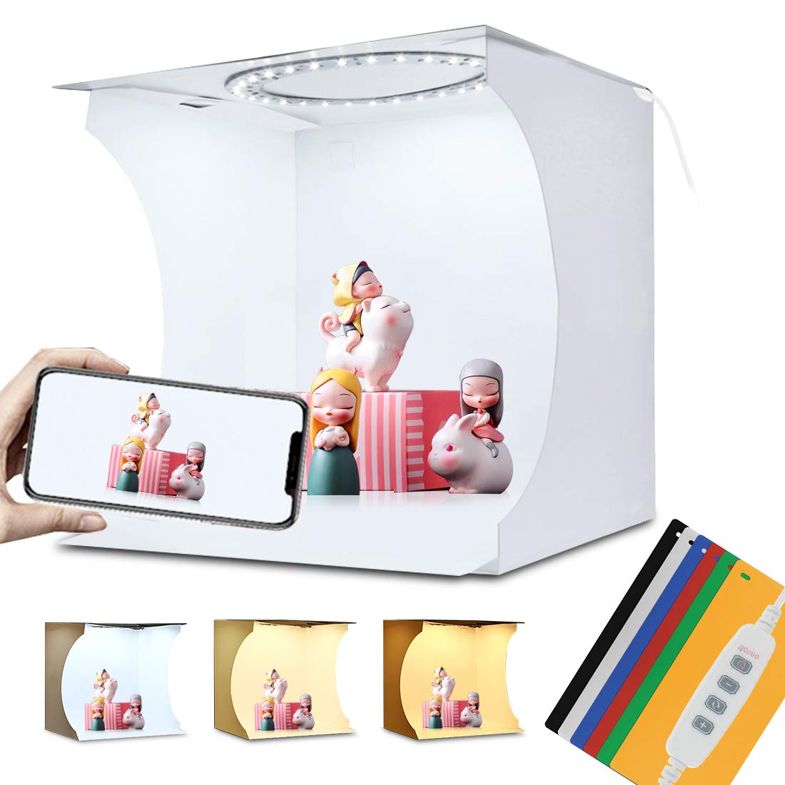 Mua PULUZ Mini Fotostudio, 9 Zoll Tragbare Faltbare Fotobox-Lichtbox ...
