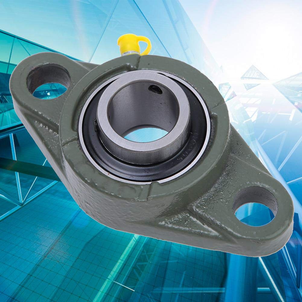 UCFL Pillow Block Bearing Self-aligning Flange Pillow Block Mounted Bore 2-Bolt Insert Bearing ...