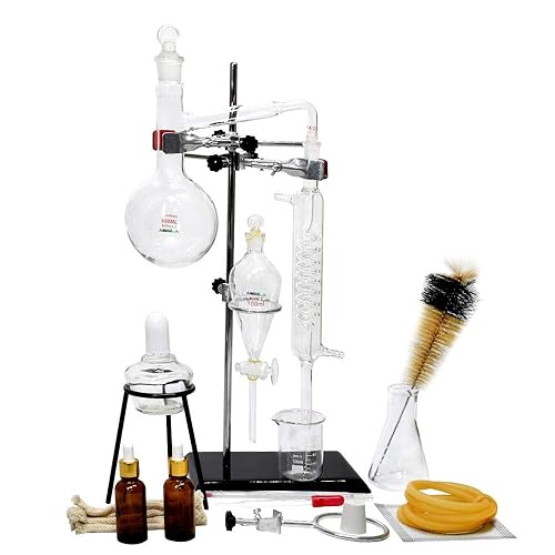 Labware Set 500ml Essential Oil Extraction Distillation Apparatus Water ...
