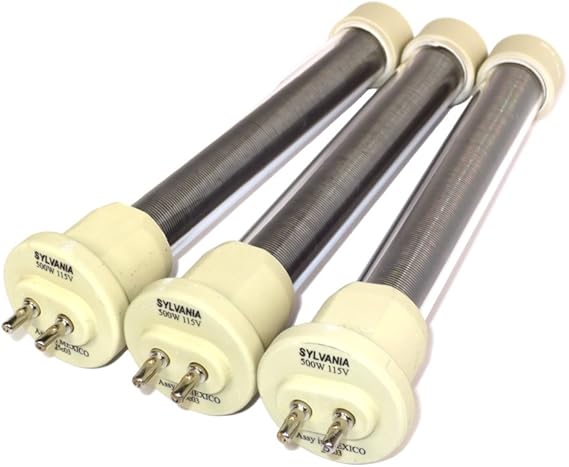 Amazon.com: 3 Pack Sylvania 1500W Heater Bulbs/Element Kit Compatible ...
