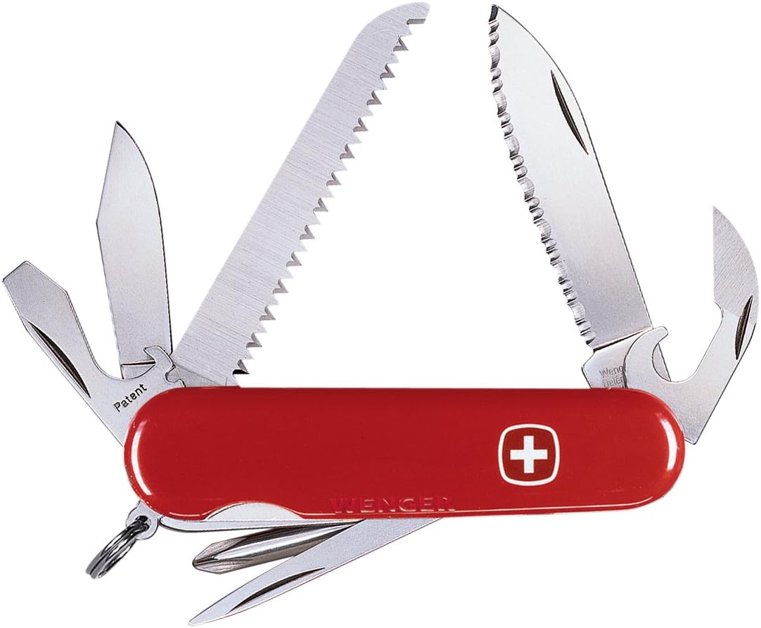Wenger 16444 Serrated Backpacker Swiss Army 3-1/4-Inch Knife - - Amazon.com